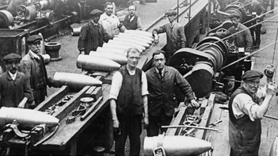 What did men who stayed in Britain do in the war? - BBC Bitesize