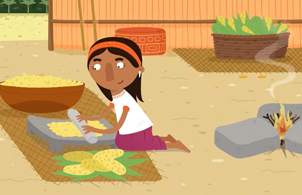 What were Maya homes like? - BBC Bitesize