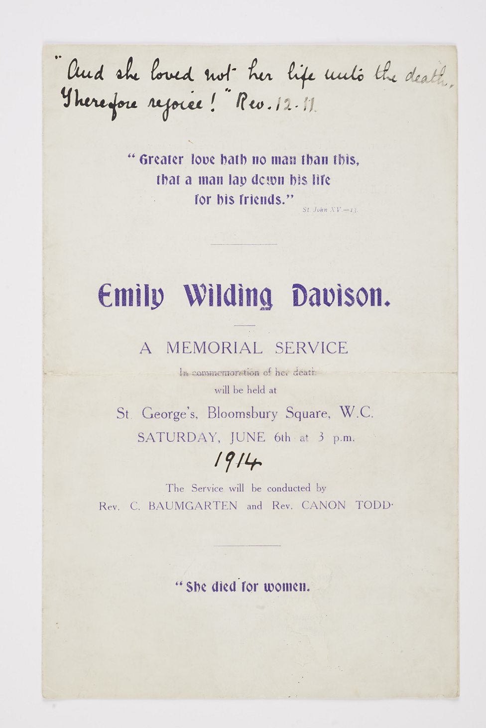 Who was Emily Wilding Davison? - BBC Bitesize