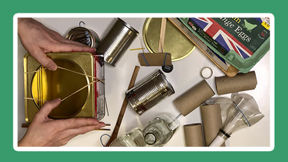 How to make upcycled musical instruments - KS1 - The Regenerators - BBC ...
