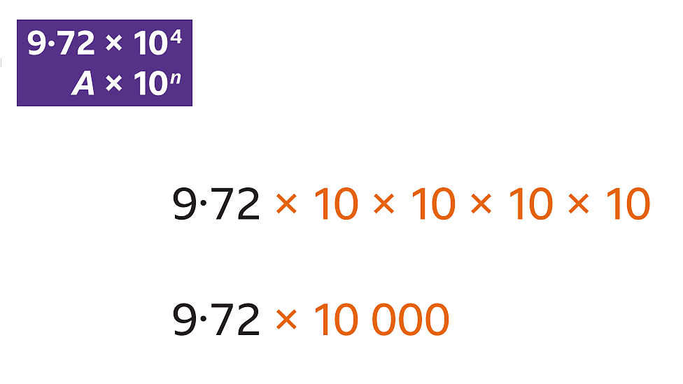 Standard index form - KS3 Maths - BBC Bitesize