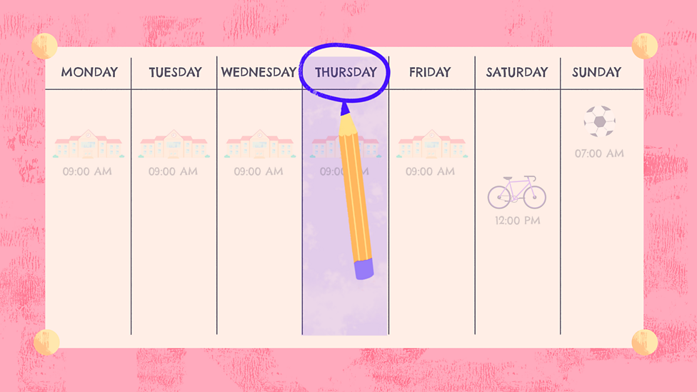 Scotland - English as an additional language - Times of day, days and ...