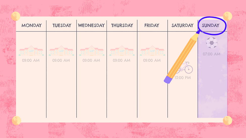 Scotland - English as an additional language - Times of day, days and ...