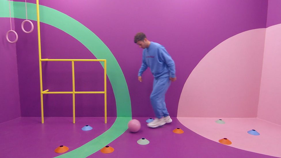 Scotland - Physical Education - Football Skills - Dribbling Drill - Let ...