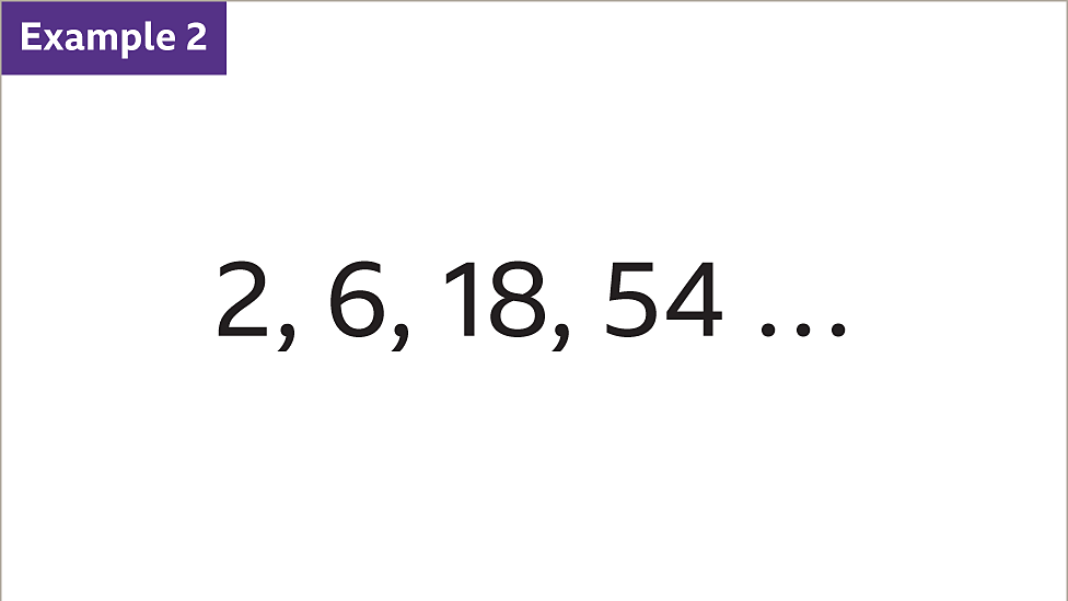 What are geometric sequences? - BBC Bitesize