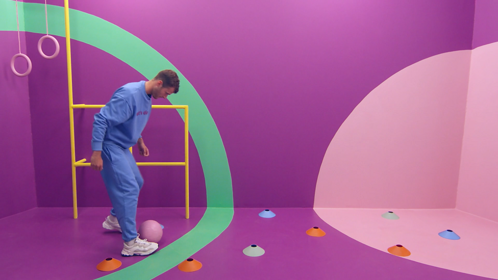 Scotland - Physical Education - Football Skills - Dribbling Drill - Let ...