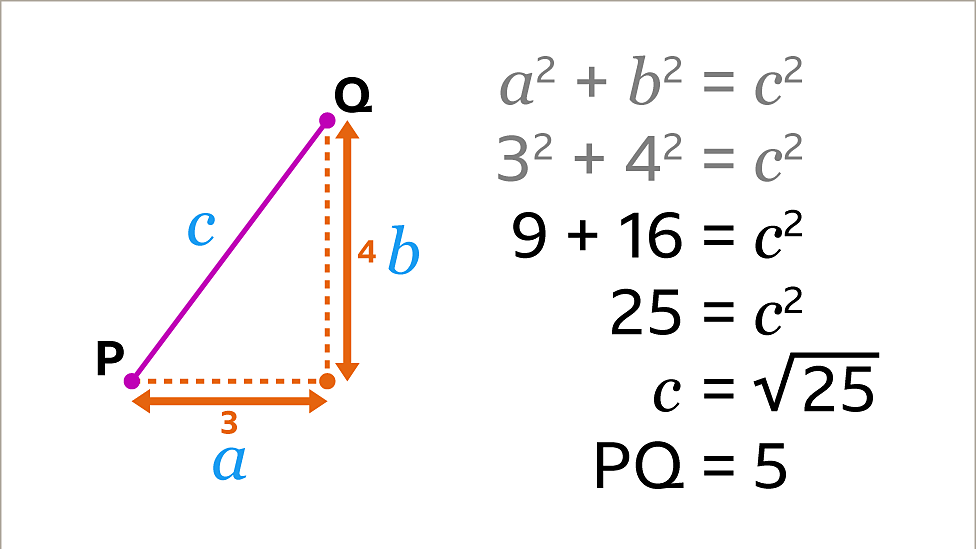 Pythagoras' theorem - Part 2 - KS3 Maths - BBC Bitesize