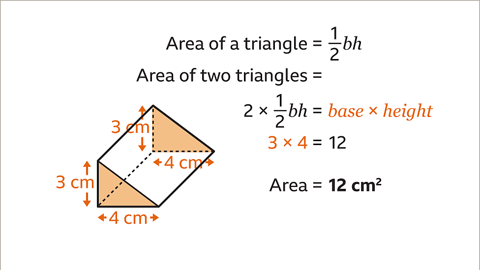 Surface Area And Volume Of Prisms Ks3 Maths Bbc Bitesize