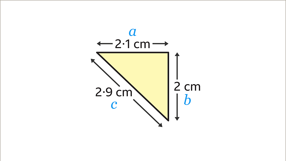Pythagoras' theorem - Part 1 - KS3 Maths - BBC Bitesize
