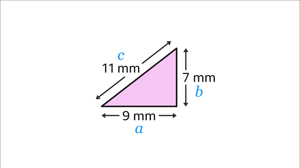 Pythagoras' theorem - Part 1 - KS3 Maths - BBC Bitesize
