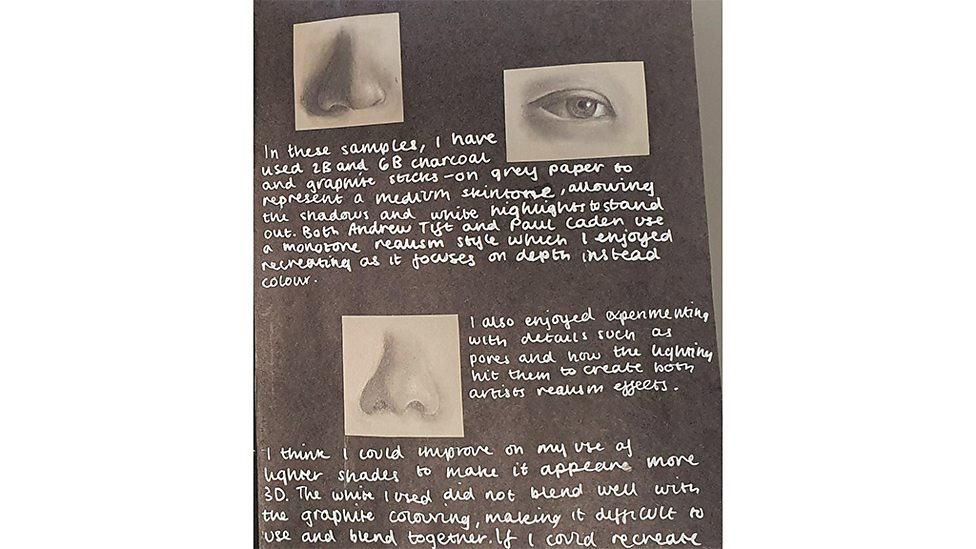 Pencils, charcoal and graphite - Drawing materials - AQA - GCSE Art and ...