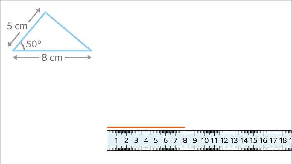 Constructing triangles - KS3 Maths - BBC Bitesize