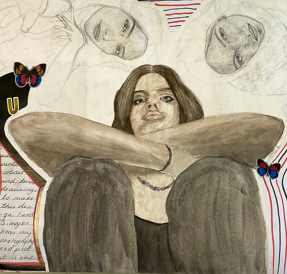 Figure drawing - Observational drawing - AQA - GCSE Art and Design ...