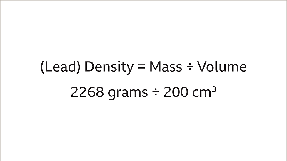 Density - KS3 Maths - BBC Bitesize