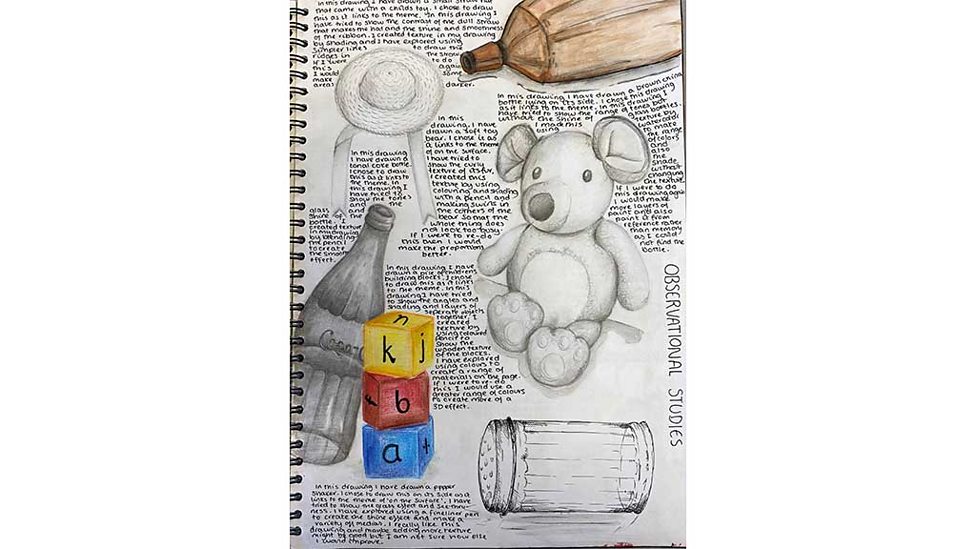 Importance of observing - Observational drawing - AQA - GCSE Art and ...