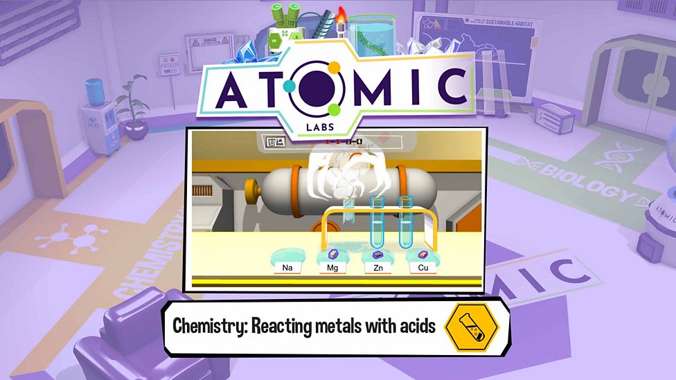 What is an acid and metal reaction? - BBC Bitesize