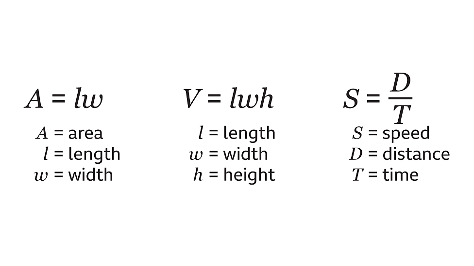Expressions and formulae - KS3 Maths - BBC Bitesize