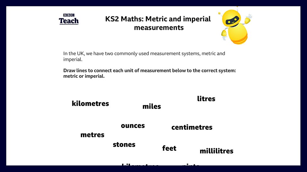 KS2 Maths teaching resources: Metric and imperial measurements - BBC ...