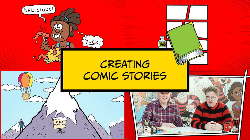 How to create comic characters with Beano - BBC Teach