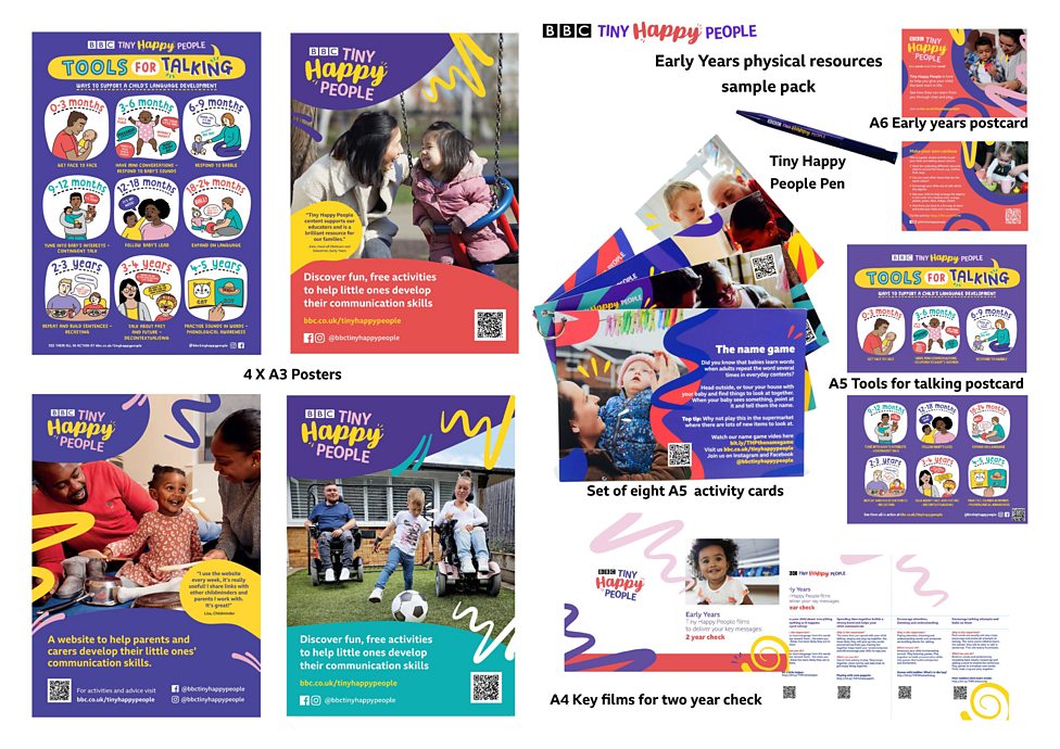 Tiny Happy People - Physical resources sample packs - BBC Tiny Happy People