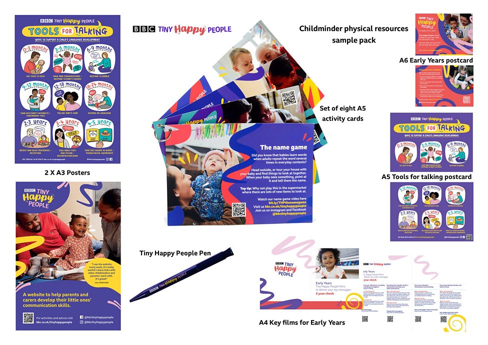 Tiny Happy People - Physical resources sample packs - BBC Tiny Happy People