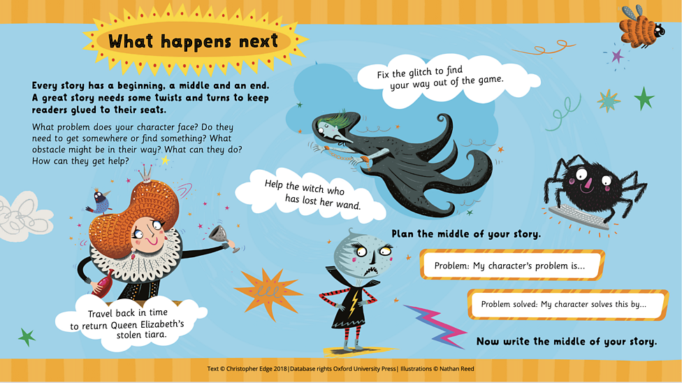 Lesson activities for help writing stories for 500 Words - BBC Teach