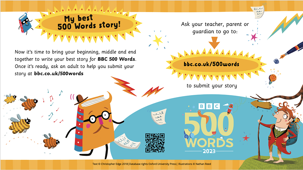 Lesson activities for help writing stories for 500 Words - BBC Teach