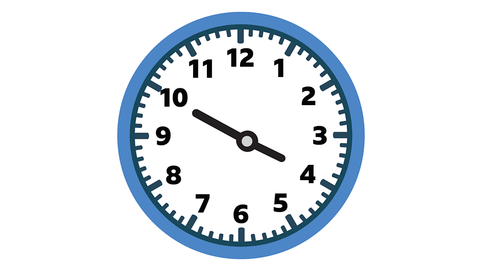 Telling the time to 5 minutes - Maths - Learning with BBC Bitesize