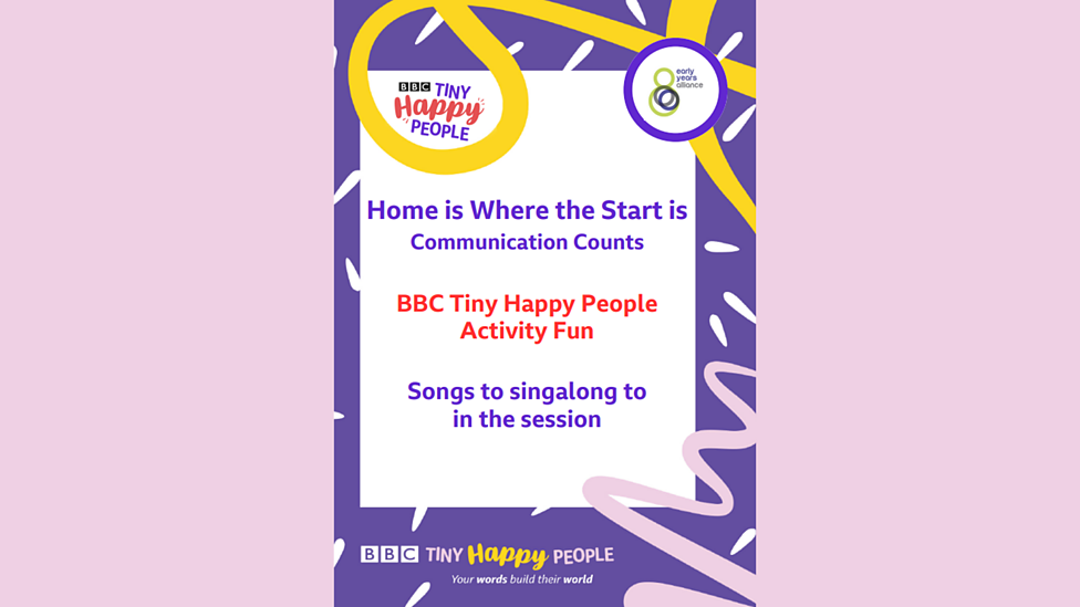 BBC Tiny Happy People at the Early Year's Alliance free online festival ...