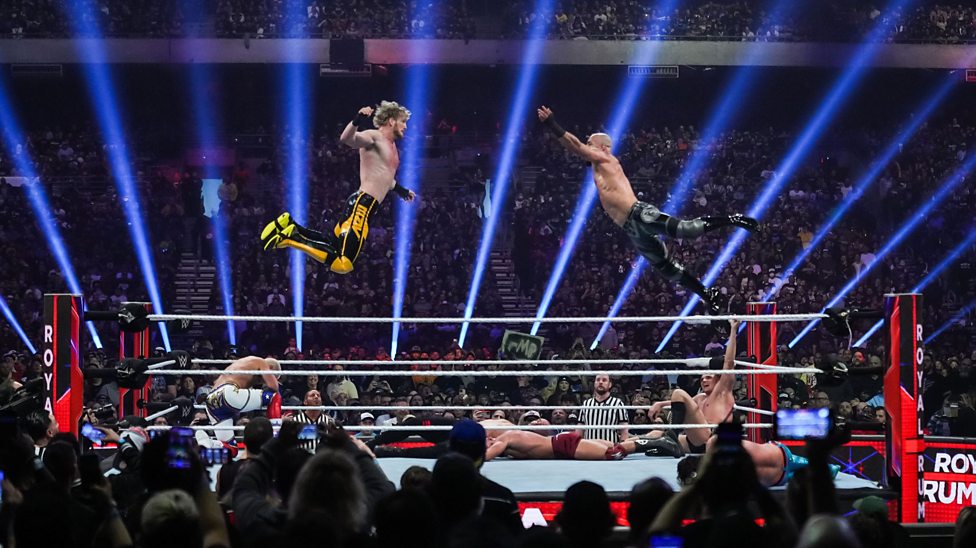 Celebrities you may not have known became wrestlers - BBC Bitesize