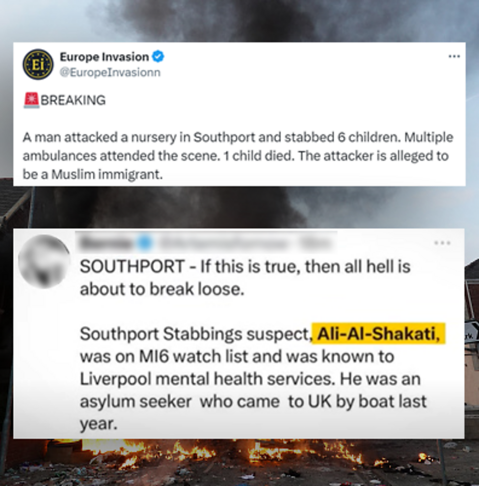 Timeline of how online misinformation fuelled UK riots - BBC Bitesize