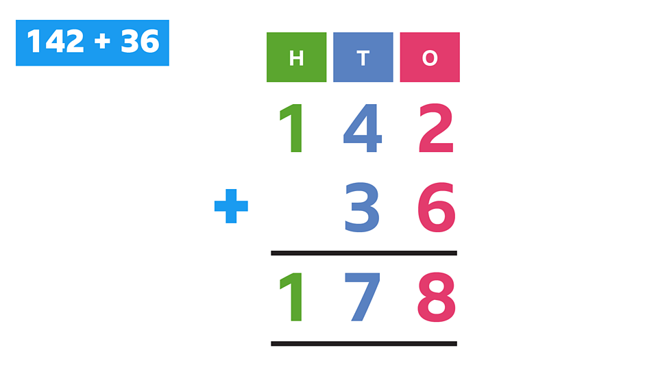 Adding 3-digit and 2-digit numbers - Maths - Learning with BBC Bitesize