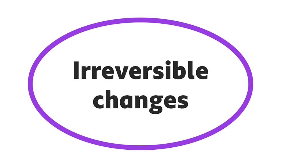 Reversible and irreversible changes – KS2 Science curriculum - BBC Bitesize
