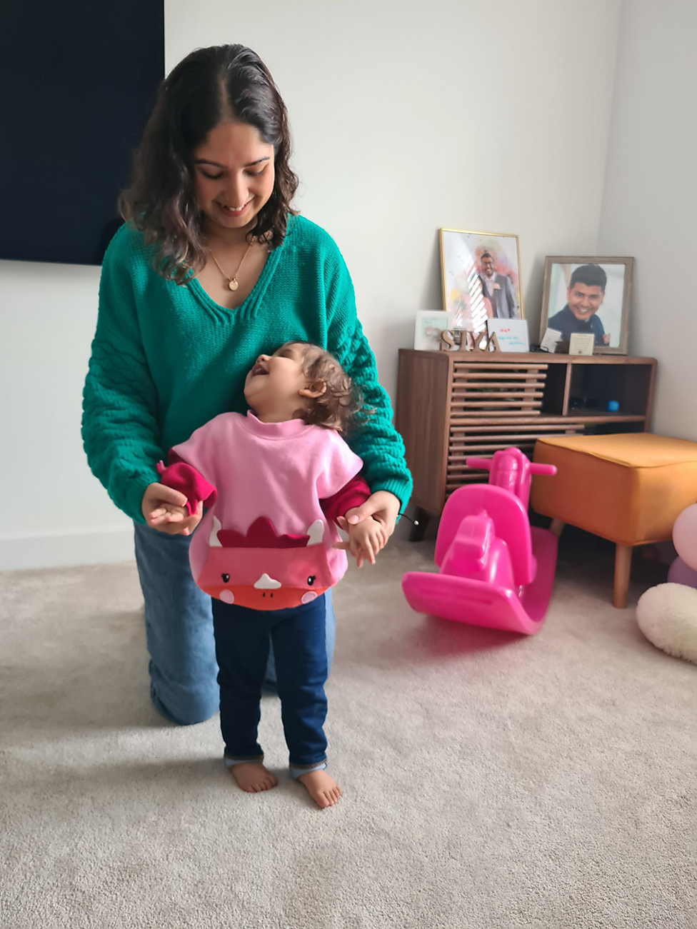 Motherhood after losing a partner - Nimisha's story - BBC Tiny Happy People
