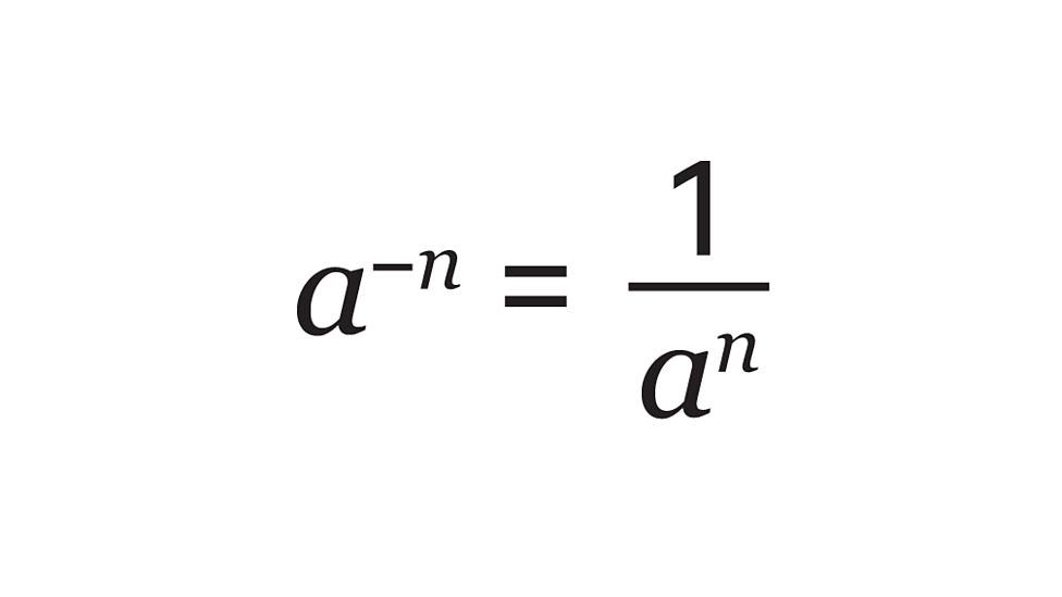 Negative and fractional indices - GCSE Maths Revision - BBC Bitesize