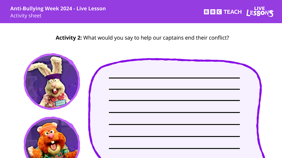 Anti-Bullying Week 2024 – Live Lesson - BBC Teach