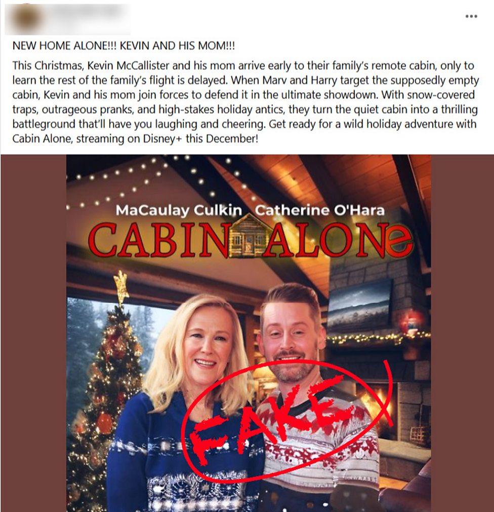 The fake Christmas films that have gone viral - BBC Bitesize