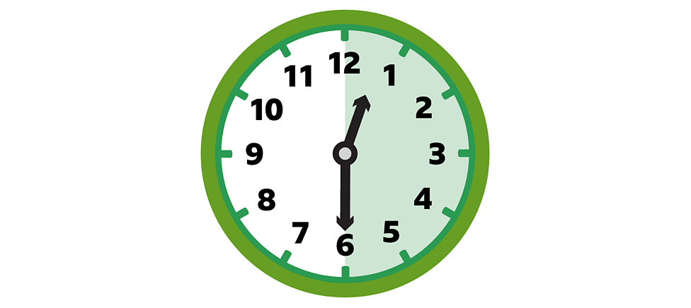 Half past - Maths - Learning with BBC Bitesize