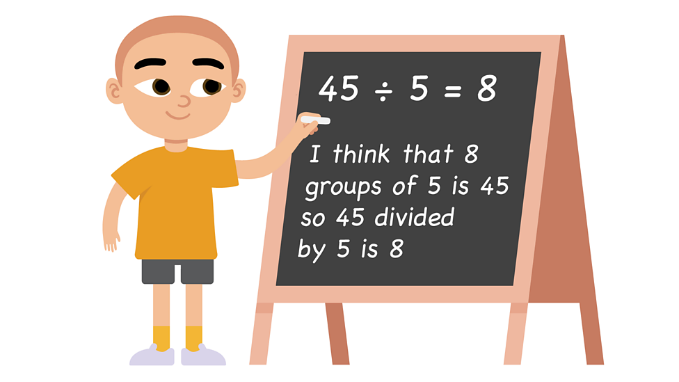Division using a number line - KS1 Maths - Year 2 - BBC Bitesize