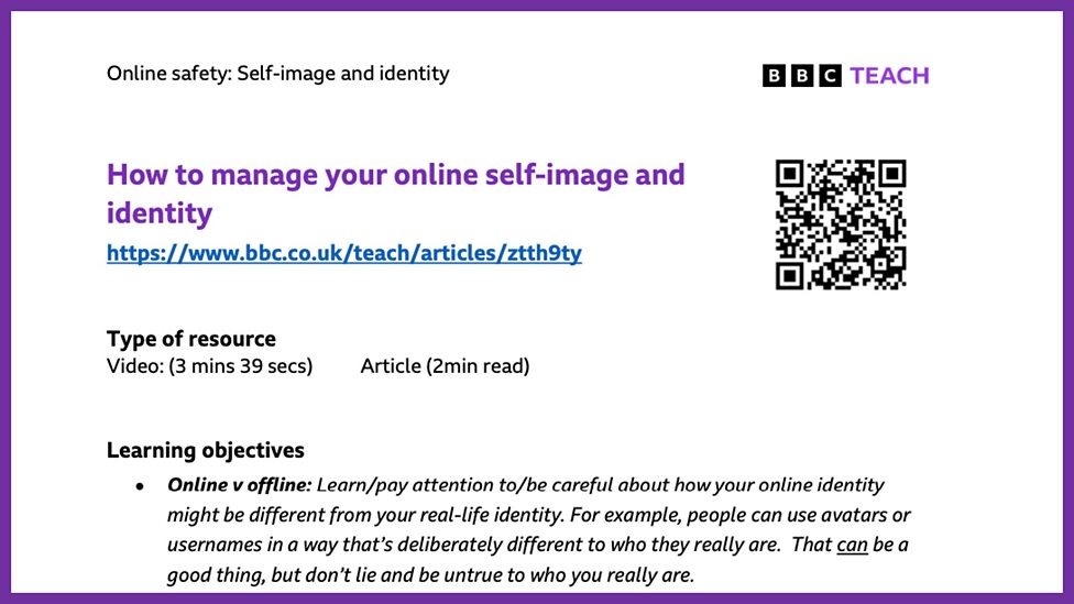Self image and identity – an introduction and overview for KS2 (7-11 ...