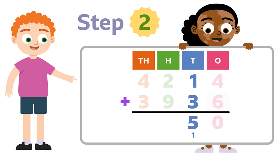 Add numbers with up to 4-digits together - Maths - Learning with BBC ...