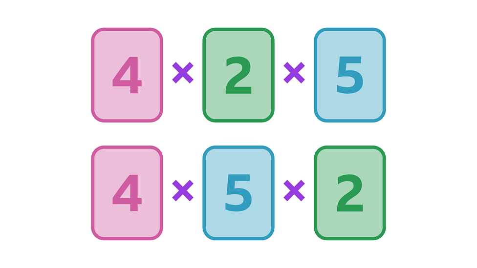Multiply three 1-digit numbers - KS2 Maths - Year 4 - BBC Bitesize