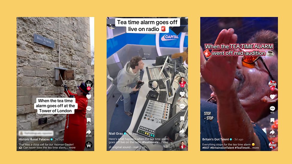 What is the tea time alarm? The viral joke taking over social media ...