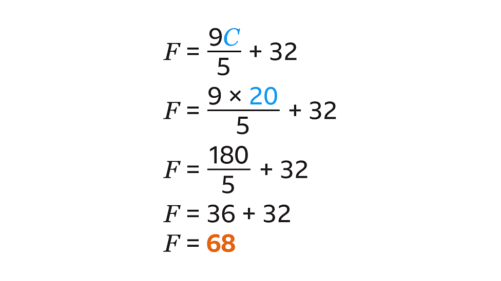 How to use formulae - GCSE Maths Revision - BBC Bitesize