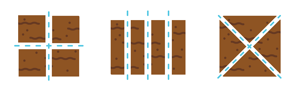 Finding a quarter of a shape - KS1 Maths - Learning with BBC Bitesize