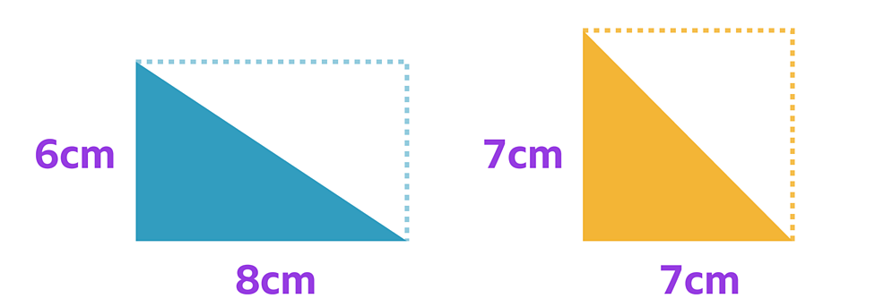 Calculating the area of a triangle - KS2 Maths - Learning with BBC Bitesize