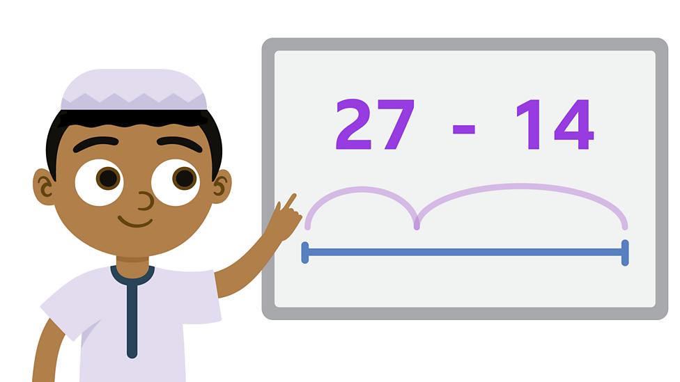 Subtracting two-digit numbers - KS1 Maths - Year 2 - BBC Bitesize