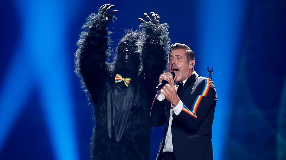Four things that are banned on the Eurovision stage - BBC Bitesize