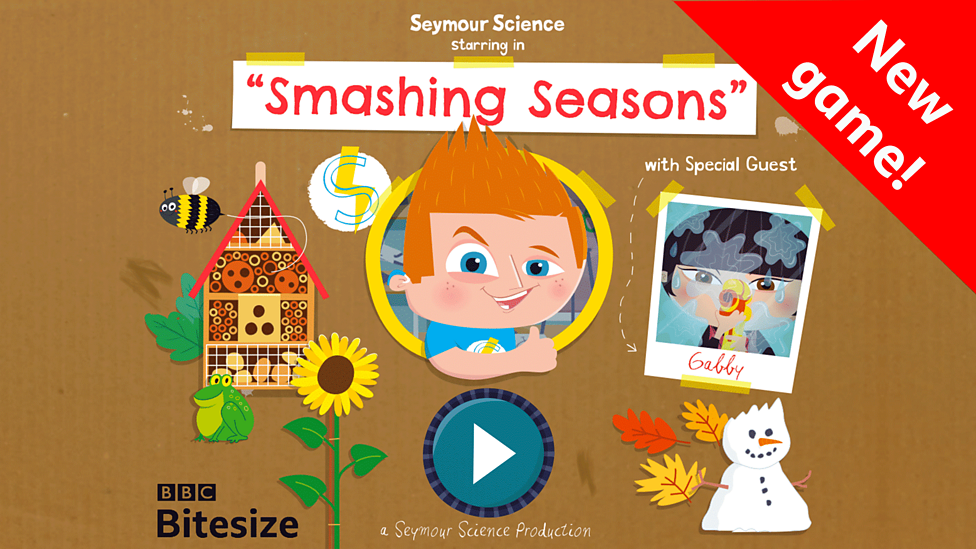 Seymour Science: Smashing Seasons - KS1 Science game - BBC Bitesize