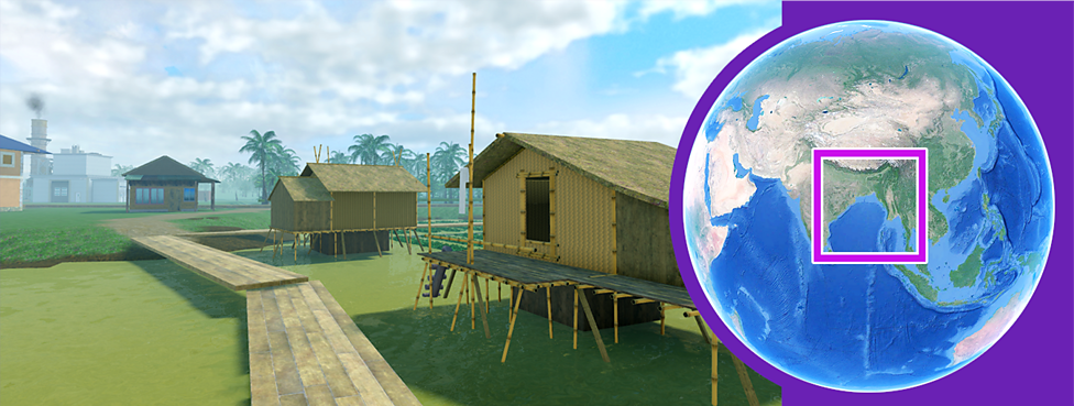 Planet Planners on Roblox education mapping: England - BBC Teach